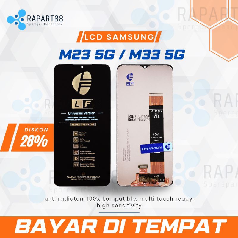 Jual LCD Samsung M23 5G / M33 5G Original Fullset Touchscreen Life ...