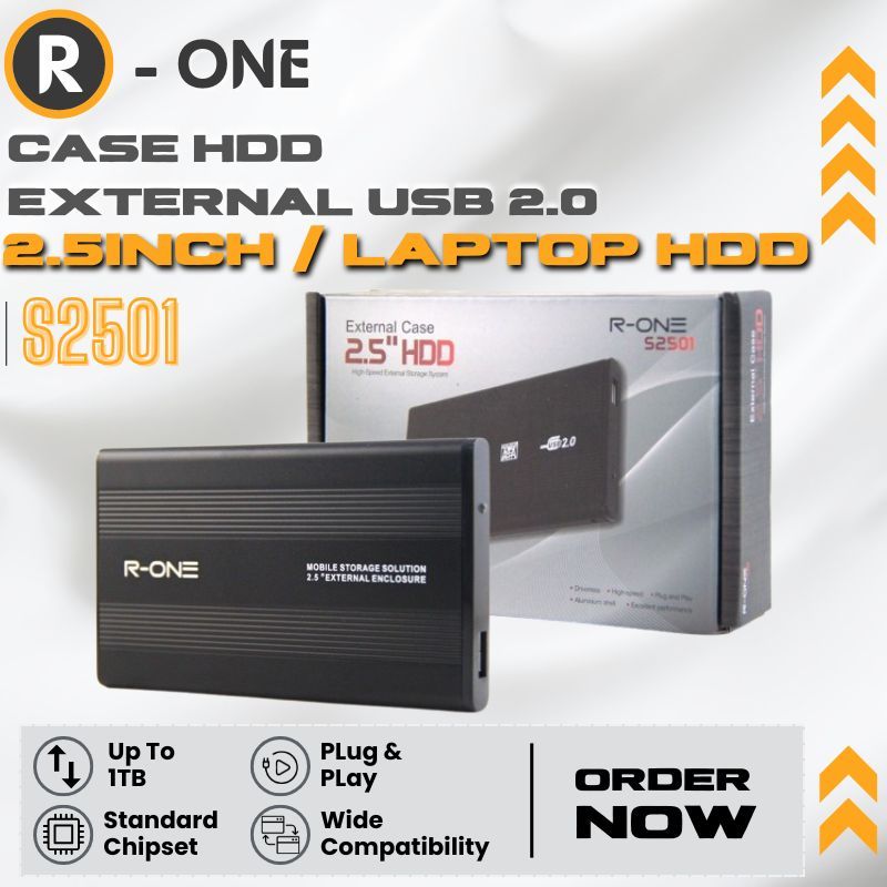 Jual Casing hardisk External USB 2.0 / Case HDD Enclosure 2.5” SATA ...
