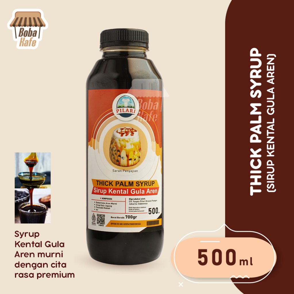 Jual THICK BROWN SUGAR SYRUP / SIRUP GULA AREN CAIR KENTAL 700 gr ...