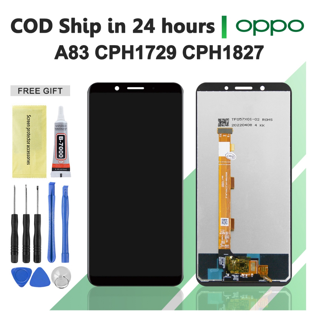 Jual ORIGINAL LCD OPPO A83 CPH1729 CPH1827 TOUCHSCREEN FULLSET | Shopee ...