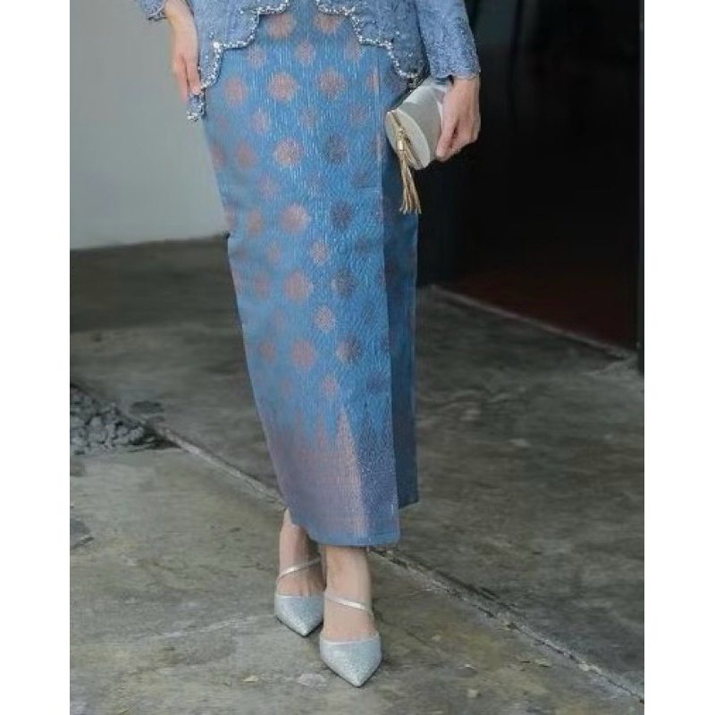 Jual (ADA JUMBO) ROK BATIK SONGKET BAWAHAN KEBAYA MODERN ROK SPAN KEBAYA WISUDA TERBARU 2023 ...