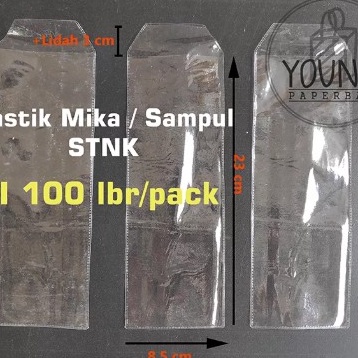 Jual Premium Plastik STNK PVC Sampul PVC Cover STNK uk 85 x 23 ISI 1 ...