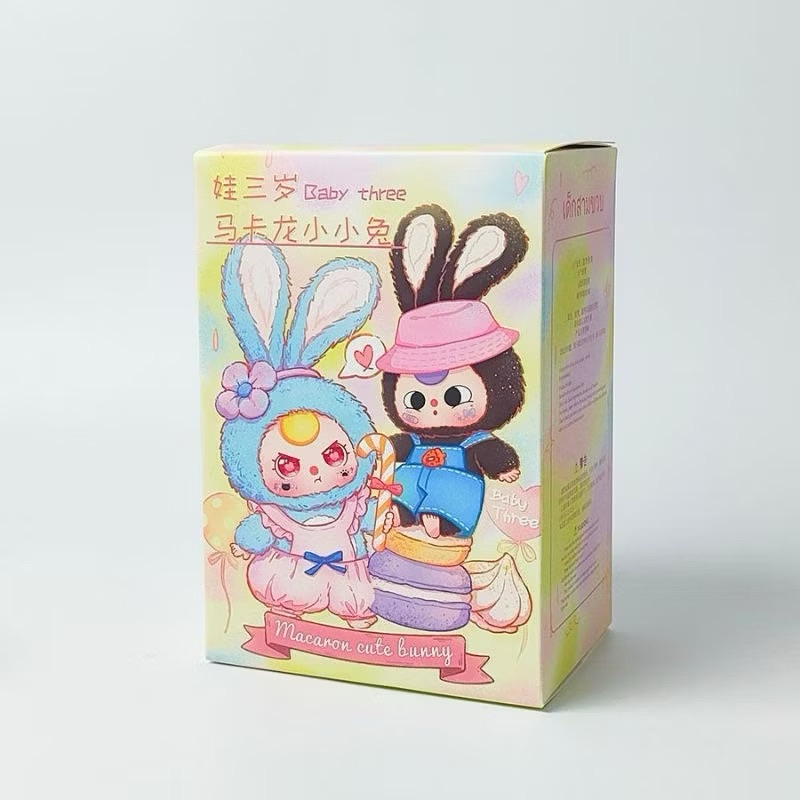 Jual READY INDO BLINDBOX!!! BABY THREE MACARON BLIND BOX ORI 100% ...