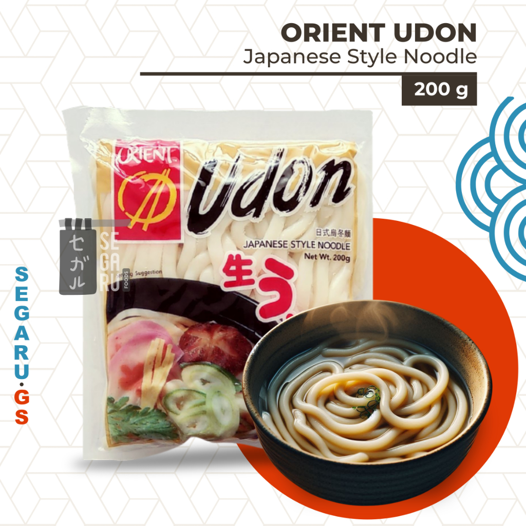 Jual Orient Mie Udon Halal | Japanese Style Noodle 200gr | Shopee Indonesia