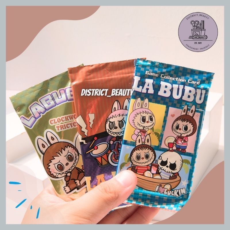 Jual KARTU LABUBU/CARD LABUBU/LABUBU HOLOGRAM/KARTU MURAH/ISI 6 KARTU ...