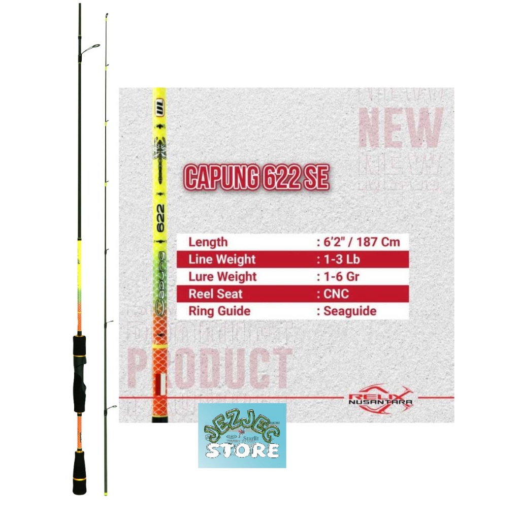 Jual Joran RELIX NUSANTARA CAPUNG SE / VE 622 UL | Relix Nusantara Capung Special Edition ...