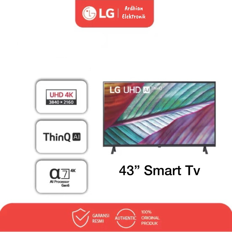 Jual TV LED LG 43" Inch 43UR7500PSC SMART TV DIGITAL | Shopee Indonesia