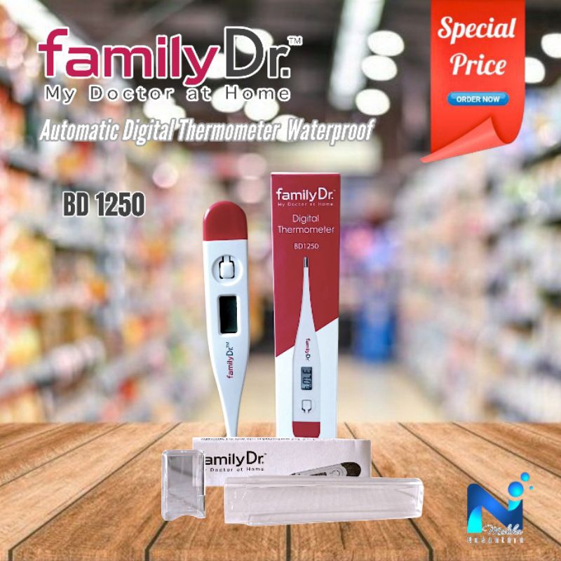 Jual Thermometer Digital Waterproof Family Dr BD1250 / Termometer ...