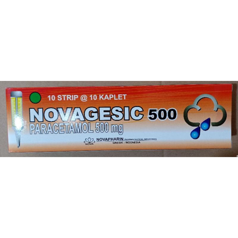 Jual NOVAGESIC |PARACETAMOL 500mg | Shopee Indonesia