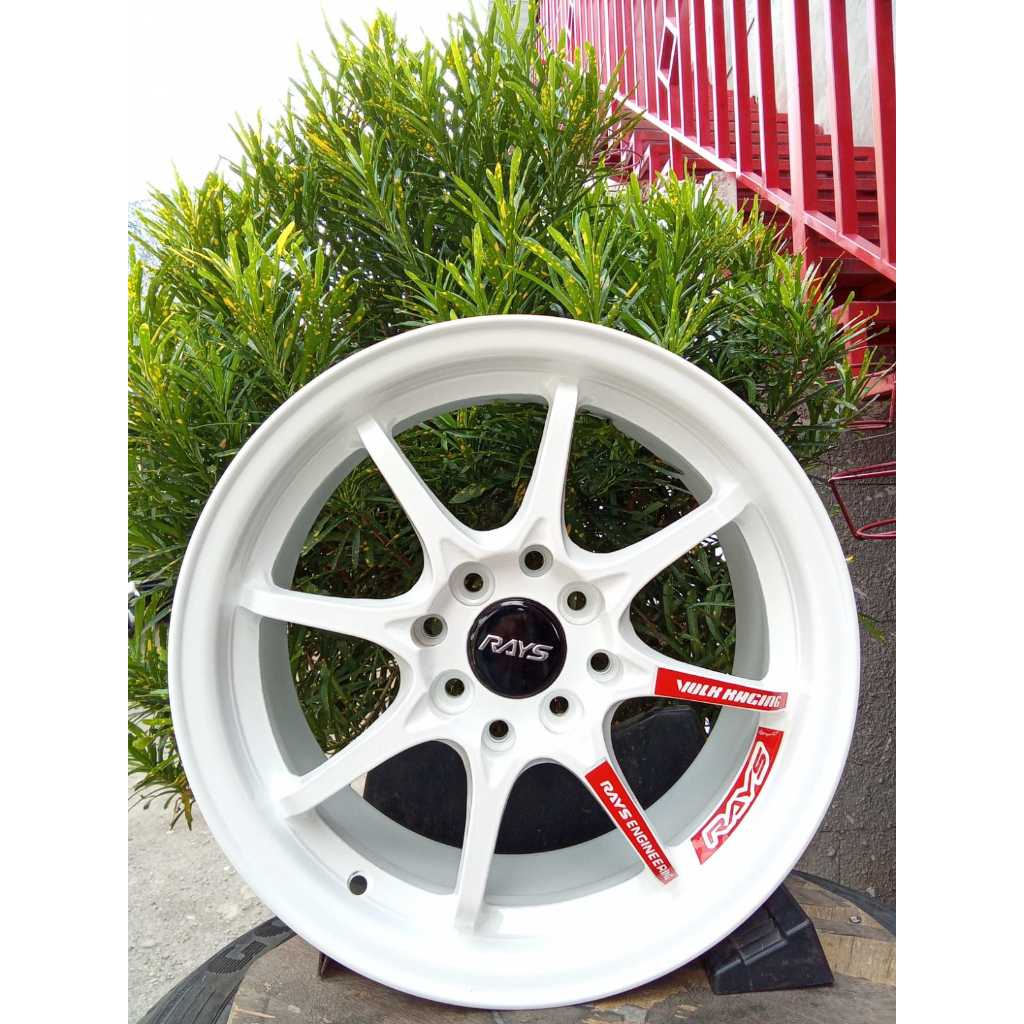 Jual Velg Ce28 Hol 8 R15 Warna Putih | Shopee Indonesia