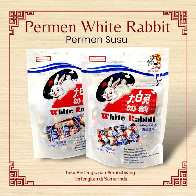 Jual Permen White Rabbit / Permen Susu Kelinci / Imlek 2025 | Shopee ...