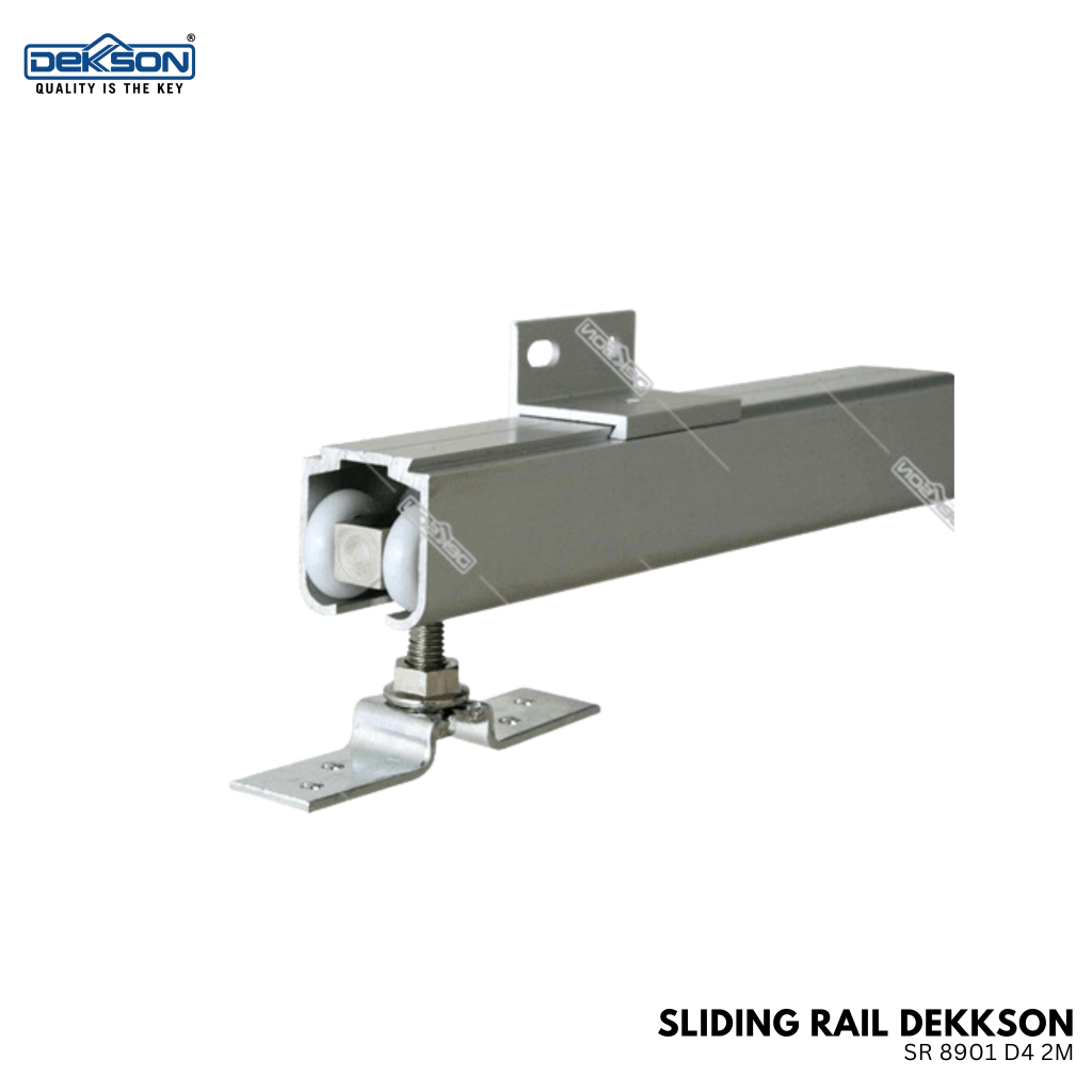 Jual Dekkson Rel Pintu Geser Sliding Rail Sr 8901 D4 2 Meter | Shopee Indonesia