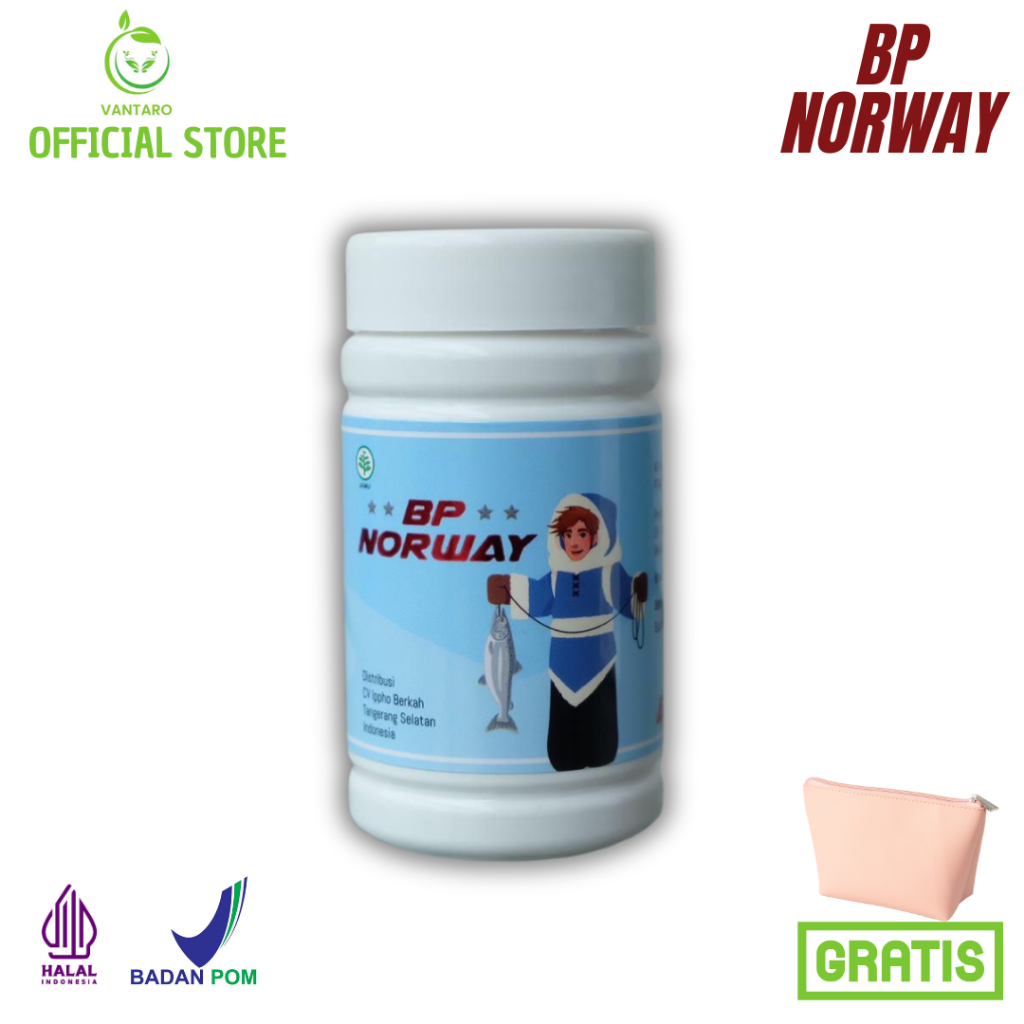 Jual BP NORWAY - 40 Kapsul Vitamin Otak Daya Ingat Anak Atlantic Salmon ...