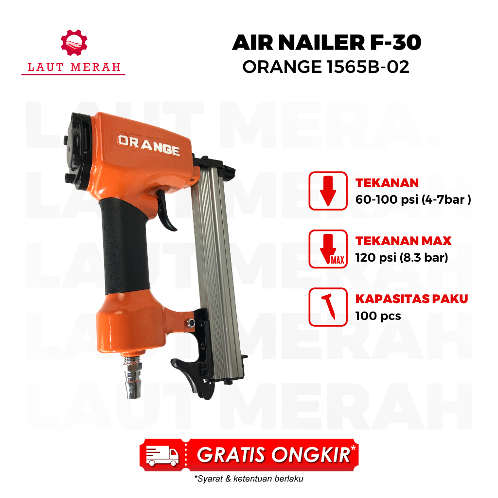 Jual Nailer Orange F30 Mesin Paku Tembak Kompresor Nail Gun Orange F30 ...