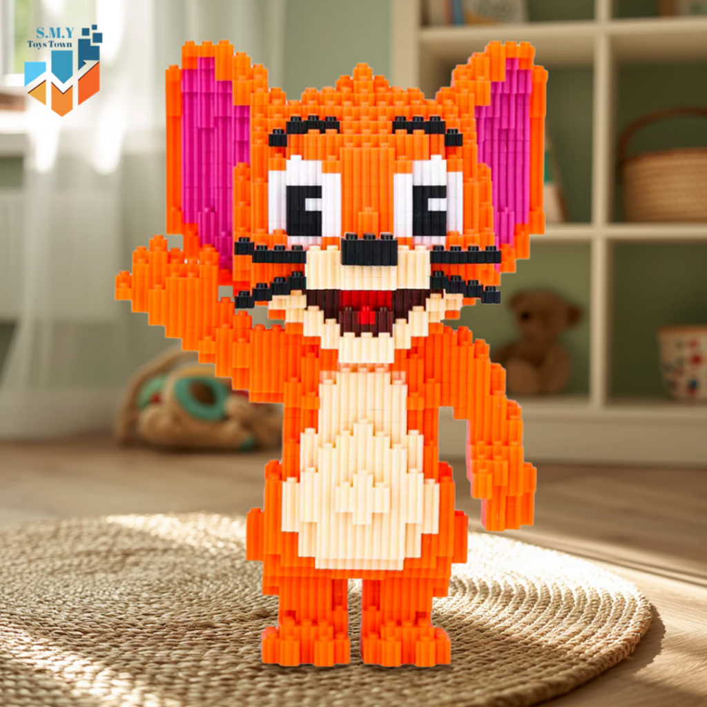 Jual SMY Toystown Nano Block Tom & Jerry Medium 3D Model, Mainan Blok ...