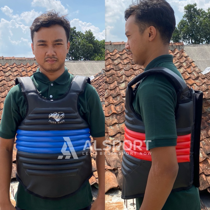 Jual Body Protector Silat Velcro Aturan Baru Body Silat Pelindung Badan ...