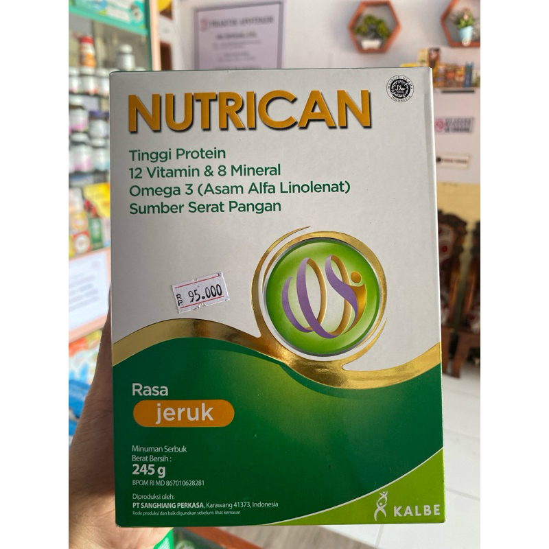 Jual Nutrican 245 g - Nutrisi tinggi energi & protein | Shopee Indonesia
