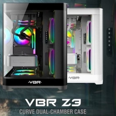 Jual CASE VBR Z-3 M-Atx Modern Curve Dual Chamber design - Casing VBR ...