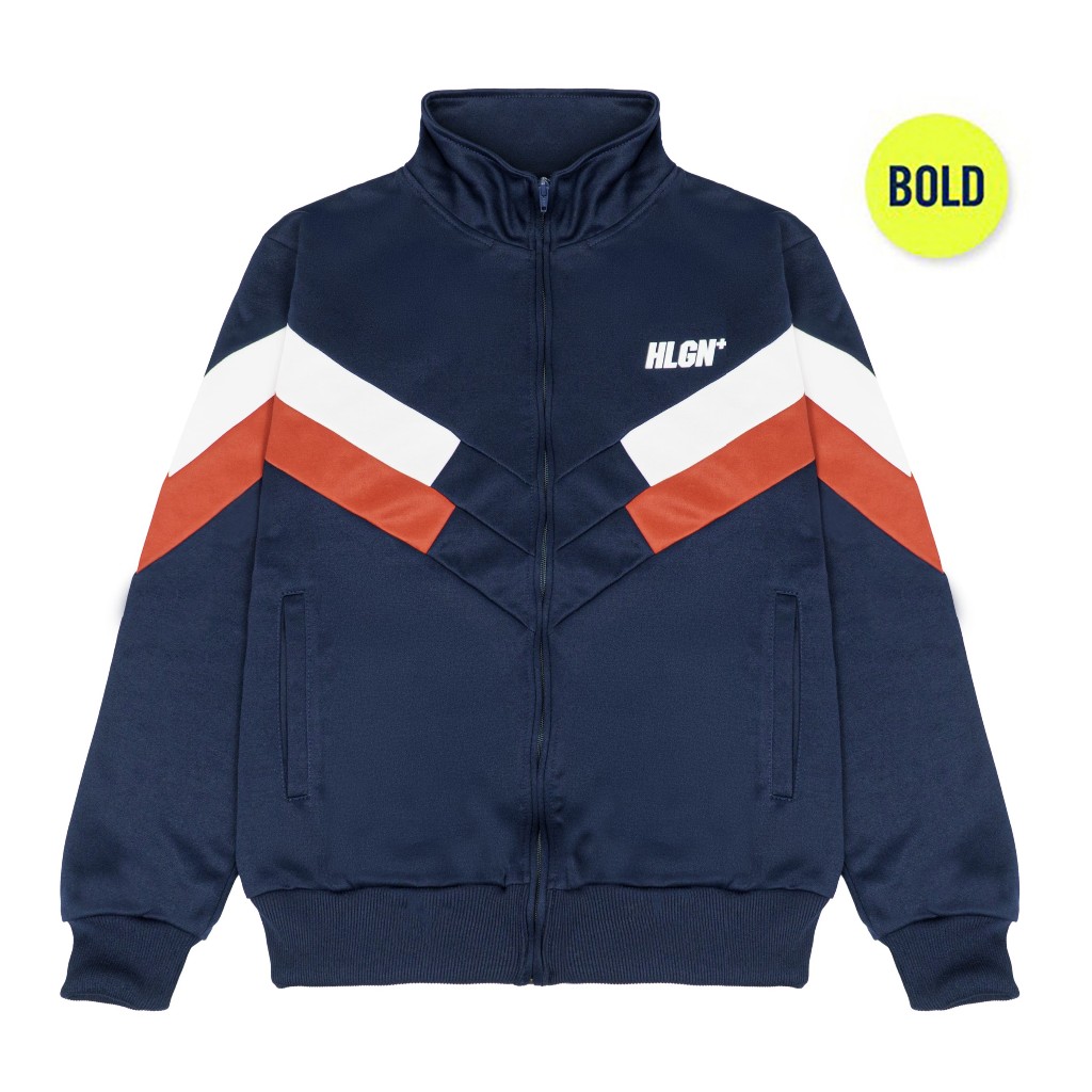 Jual Hooligans Jacket Tracktop Bold Coates Navy | Shopee Indonesia