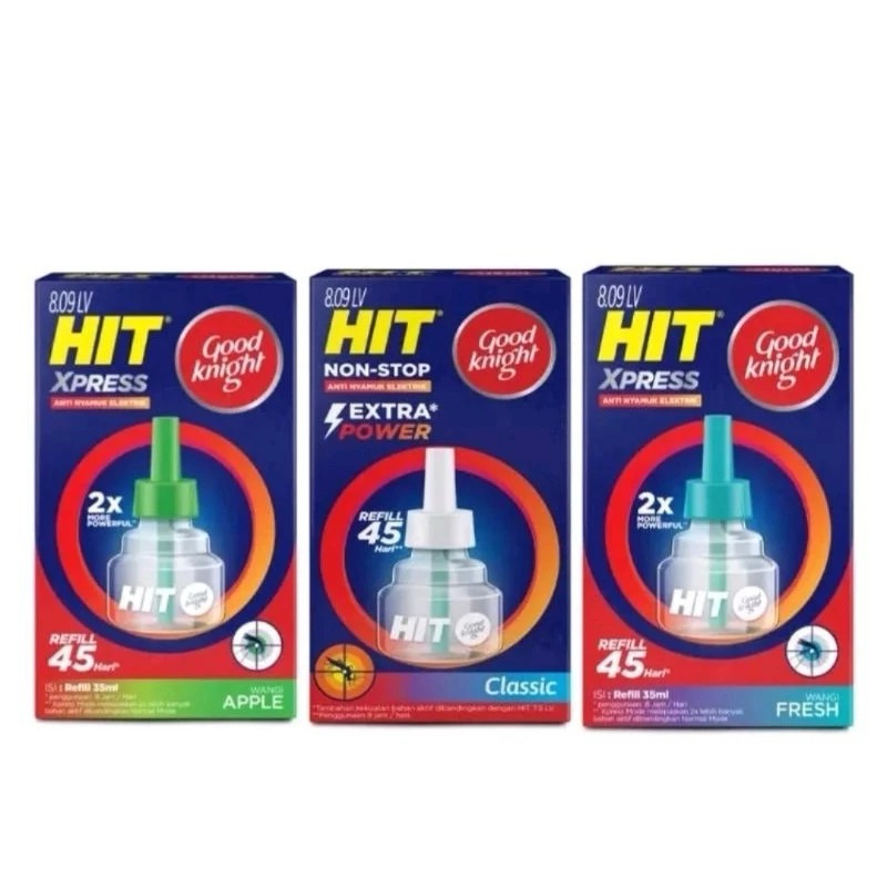 Jual HIT Refill Good Knight Xpress 35ml || Anti Nyamuk Elektrik Non ...
