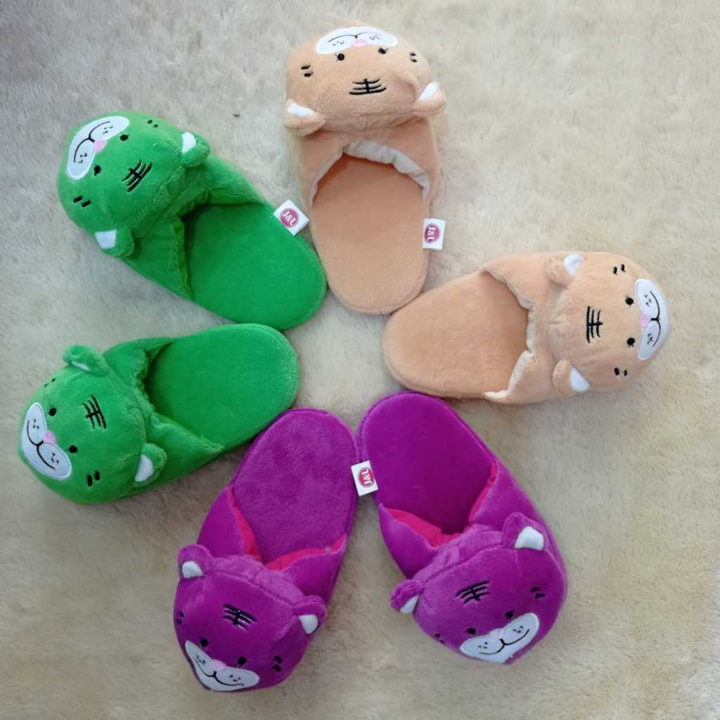 Jual Dreamtoys96 Sandal Kepala Boneka Tiger Sandal Rumah Anti lip ...