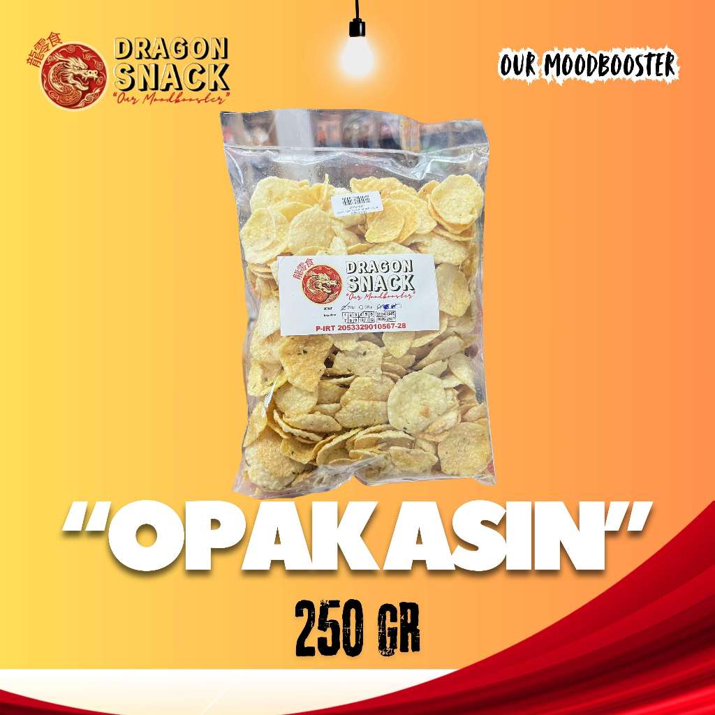 Jual OPAK ASIN 250GR (DRAGON SNACK) | Shopee Indonesia