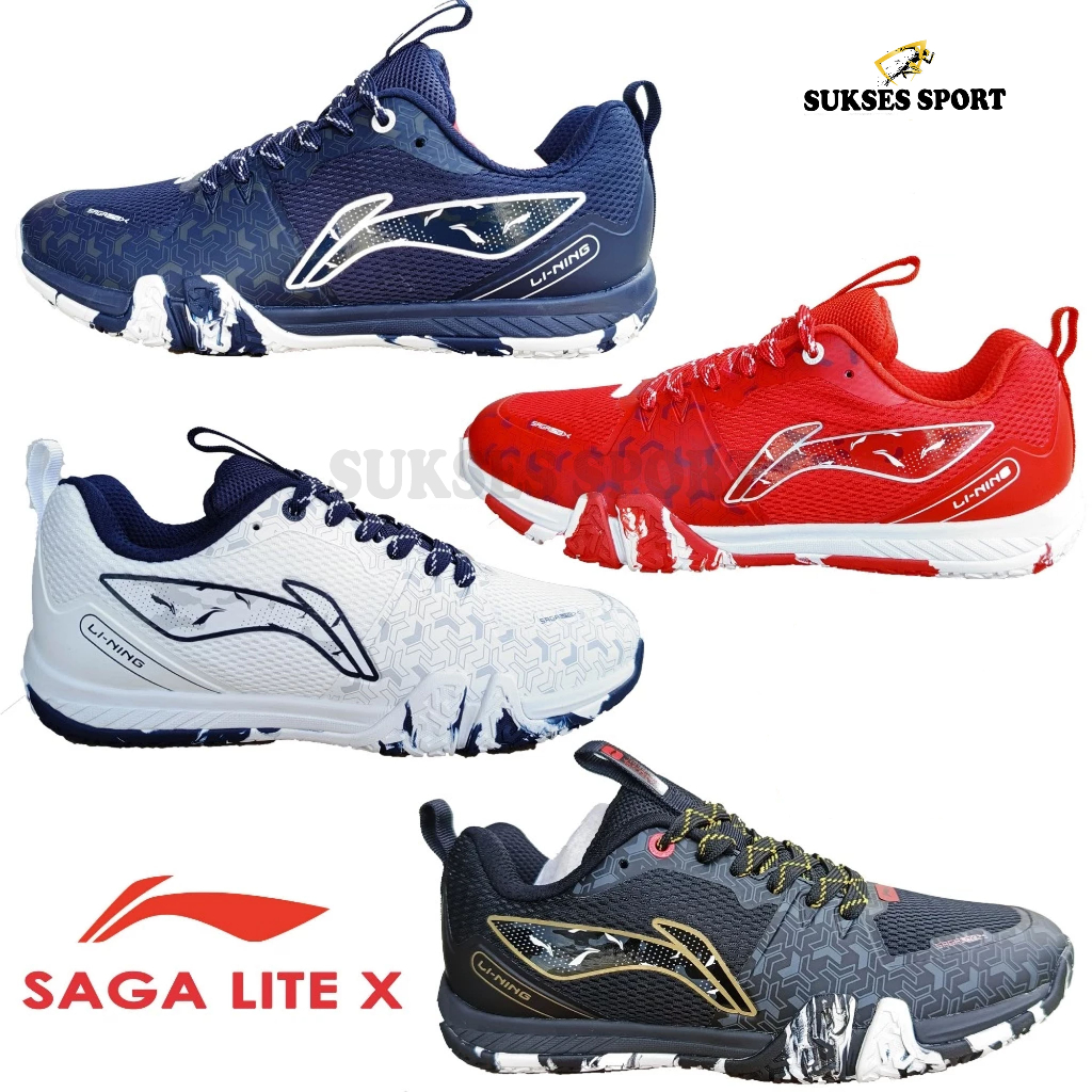 Jual New ! Sepatu Badminton Lining Li-Ning New Color SAGA LITE 9 dan ...