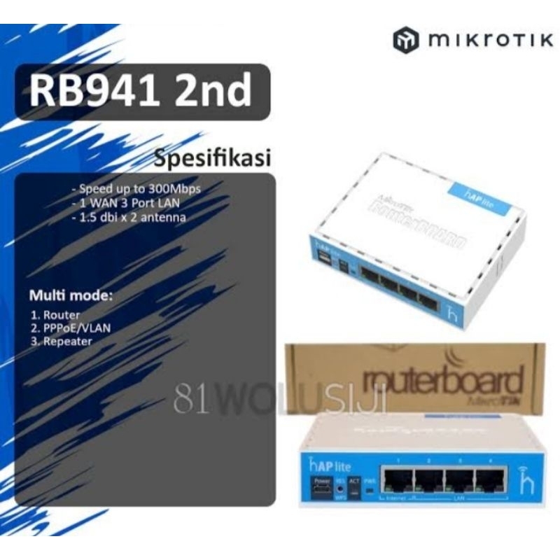 Jual MIKROTIK Rb-941-2nd | Shopee Indonesia