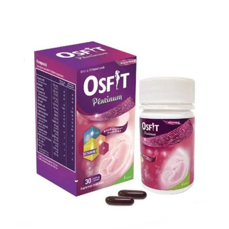 Jual Osfit Platinum Isi 30 Kaplet | Shopee Indonesia