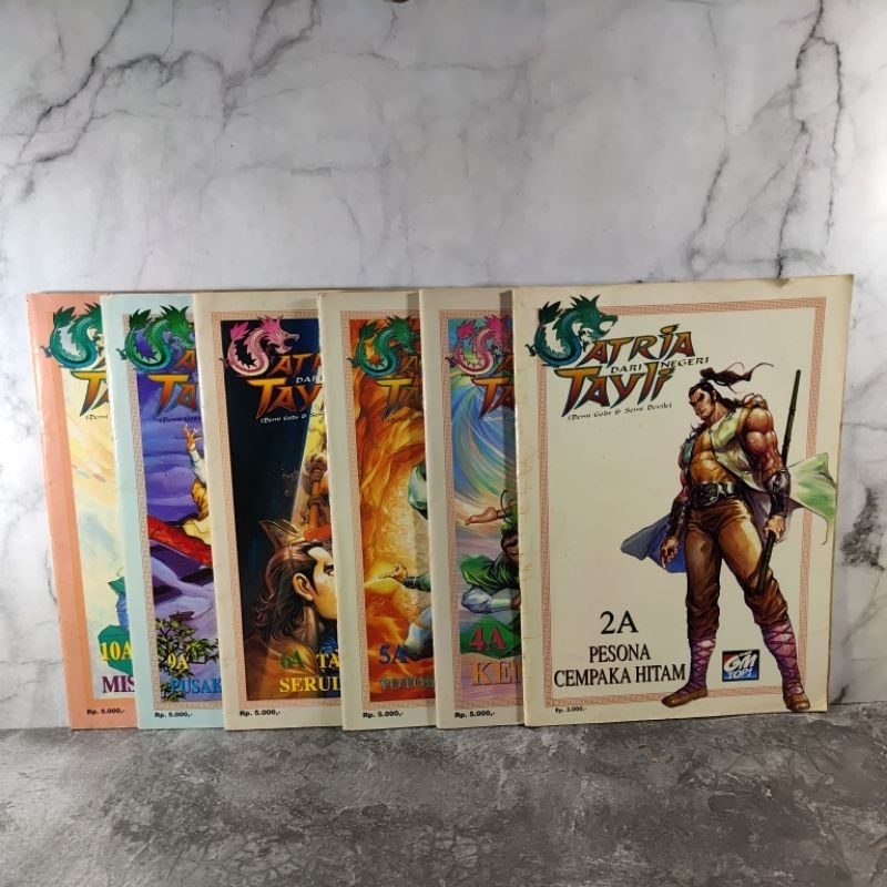 Jual Buku / Komik Satria Dari Negeri Tayli, Vol 2, 3, 4, 5, 6, 7, 8, 9 ...