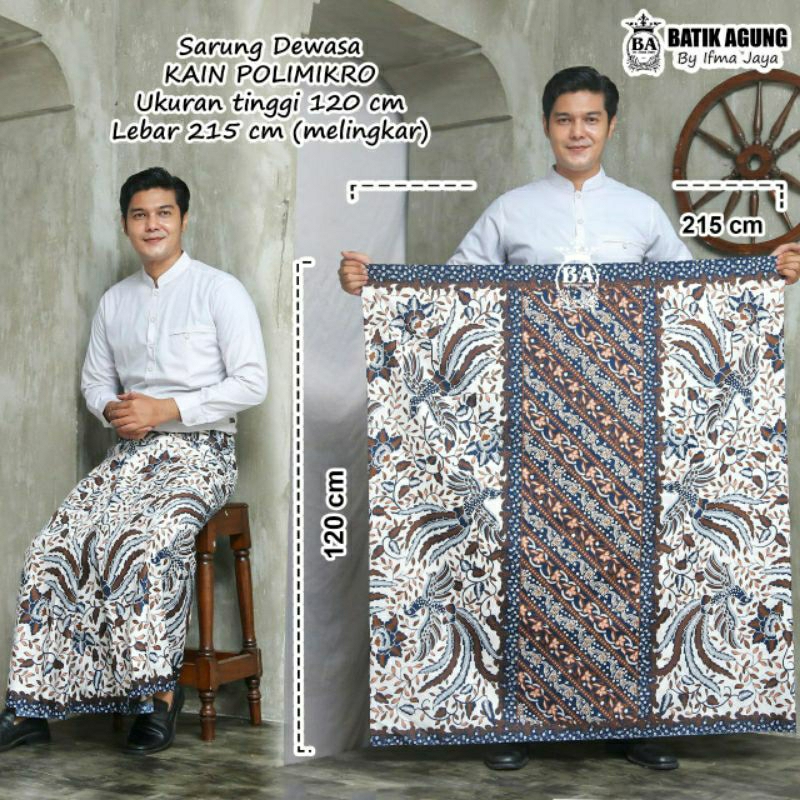 Jual SARUNG GUS IDAM SARUNG BATIK GUS KAUTSAR SARUNG MOTIF SENO SARUNG ...