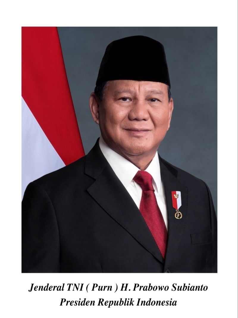 Jual Poster Foto Presiden Indonesia Prabowo Subianto | Shopee Indonesia