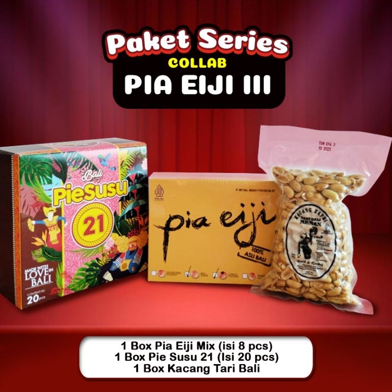 Jual PAKET HEMAT PIE SUSU 21 ISI 20 PCS+PIA EIJI MIX COKLAT KEJU ISI 8 ...