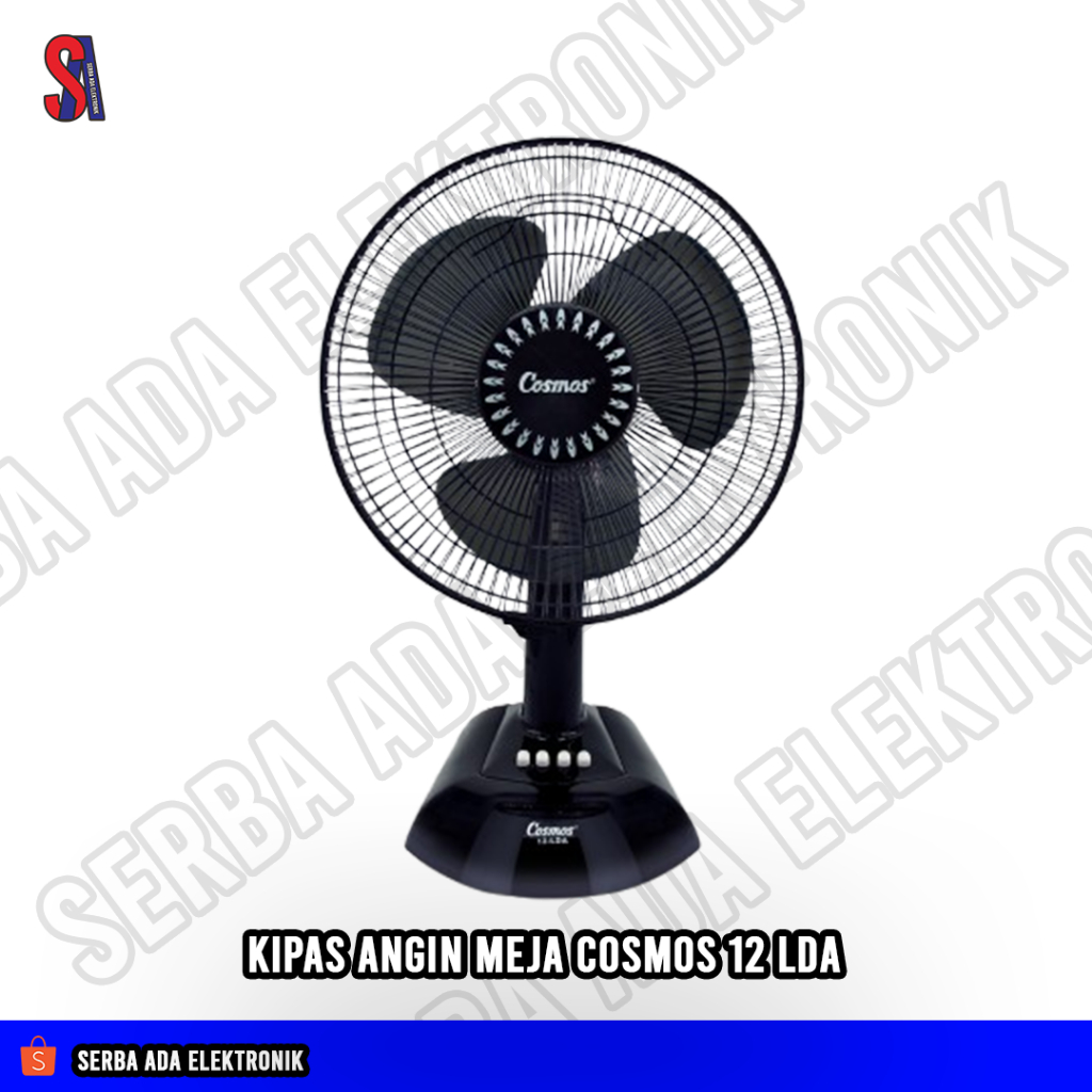 Jual Kipas Angin Meja Cosmos 12 LDA - 12 Inch | Shopee Indonesia