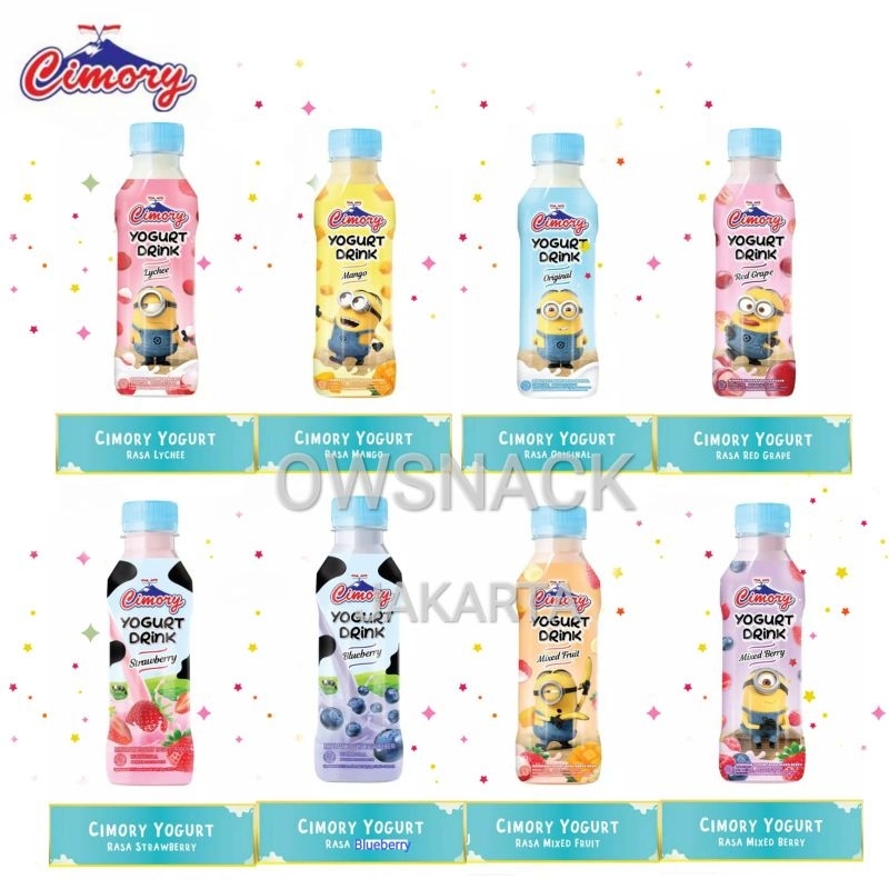Jual CIMORY YOGURT DRINK BOTOL 240ML karton isi 24 | Shopee Indonesia