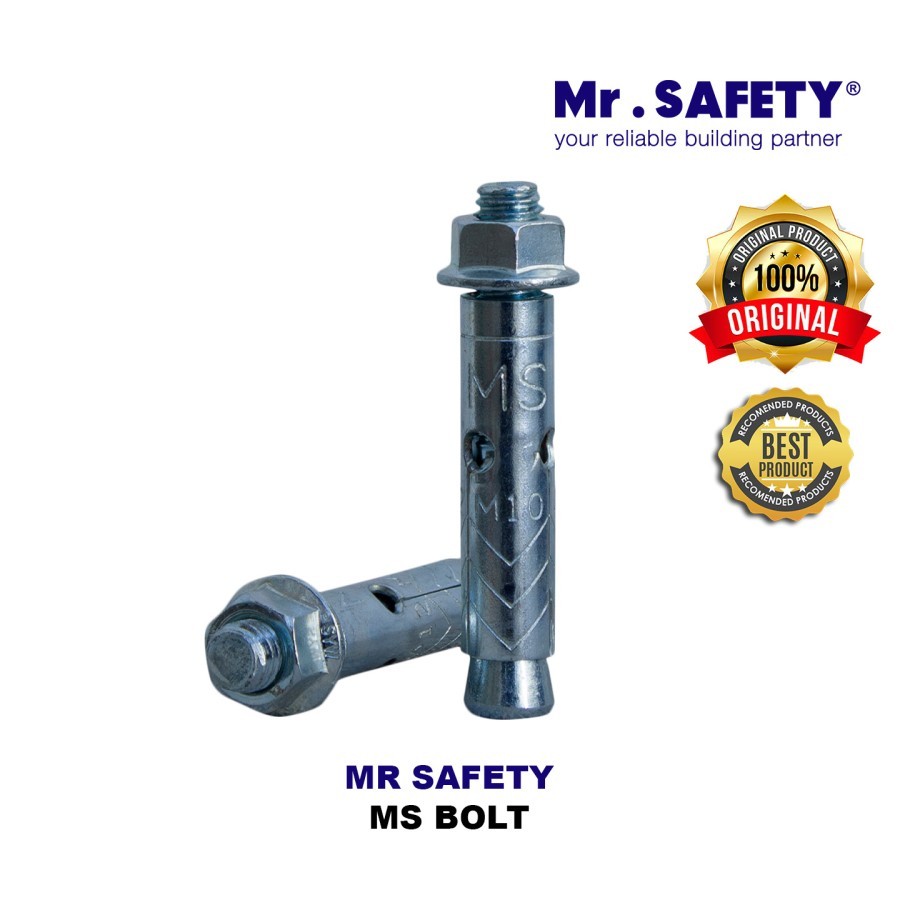 Jual Mr Safety Chemical Anchor Ms Bolt - Dynabolt - Angkur Baja (Kemasan Small Pack) | Shopee ...