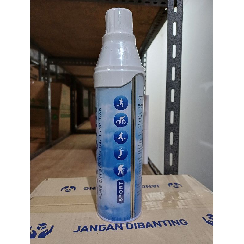 Jual Oxycan Sport 600 cc || Kaleng Tabung Oksigen Murni | Shopee Indonesia