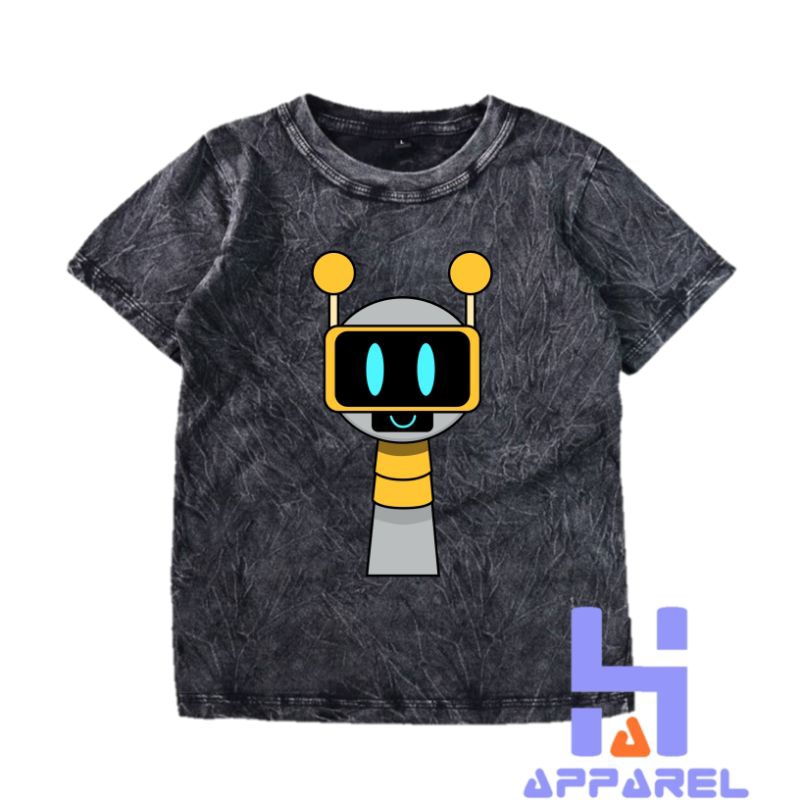 Jual BAJU ANAK KAOS ANAK WASHED INCREDIBOX SPRUNKI FUN BOT | Shopee ...