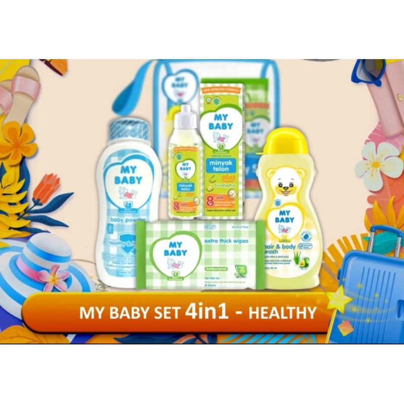 Jual MY BABY SET BAG KECIL // isi 4pc | Shopee Indonesia