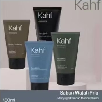 Jual Kahf Face Wace 100ml - sabun cuci muka pria | Shopee Indonesia