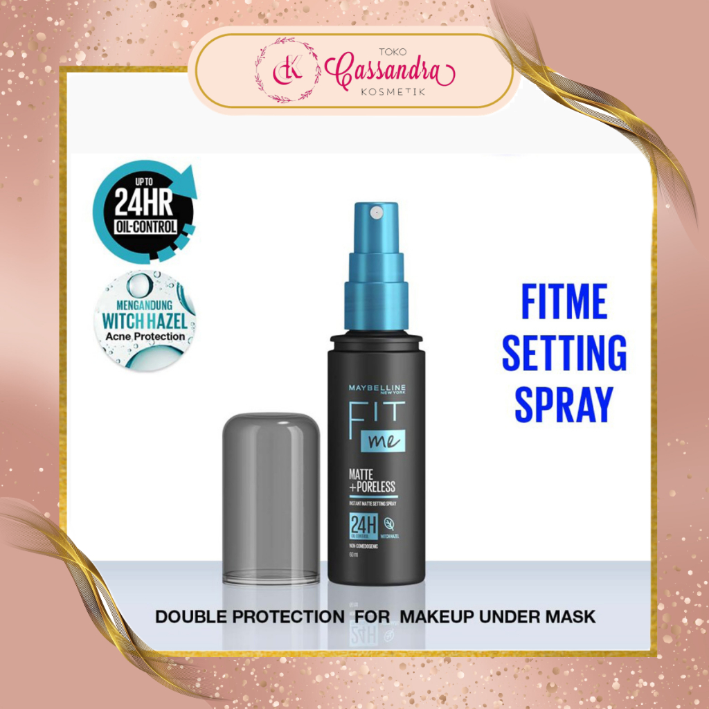 Jual MAYBELLINE FITME SETTING SPRAY 60ML | Shopee Indonesia