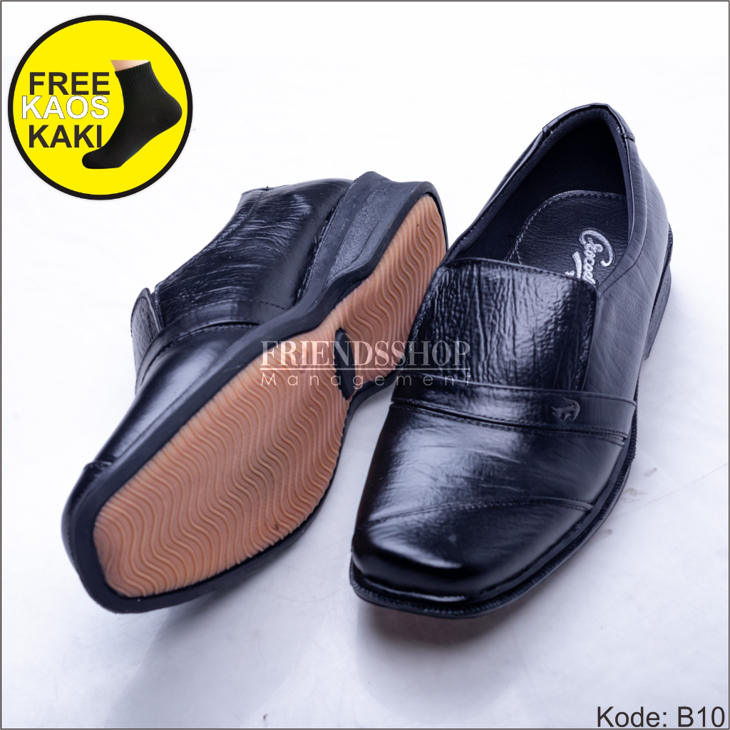 Jual Crocodile Sepatu Pantofel Pria Formal Kulit Asli Kerja Kantoran ...