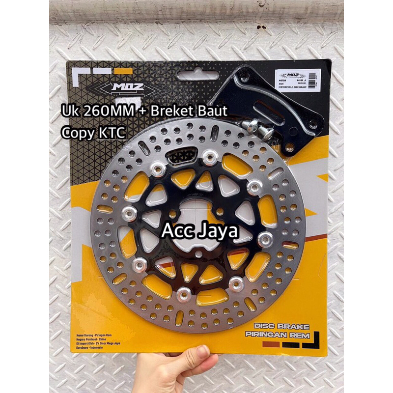 Jual Disc Piringan Cakram Lebar Besar 260MM Motor Mio J / Mio M3 / Mio ...