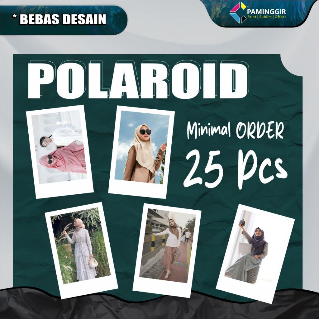 Jual Cetak Foto 2R Glossy Sehari Jadi Kertas Foto Asli/Photo Polaroid ...