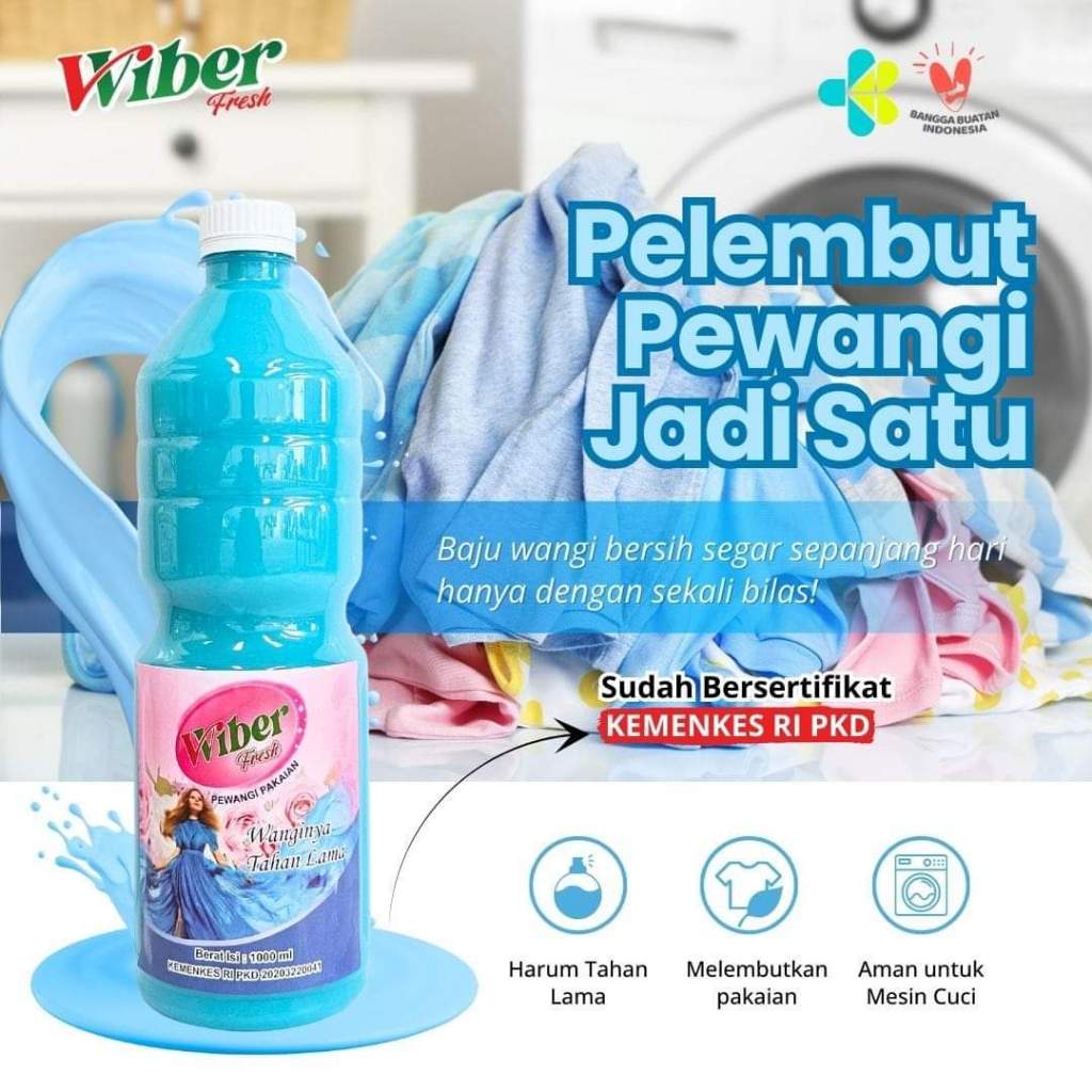 Jual Pewangi Softener Pewangi Bilas Pakaian Laundry 1 Liter | Shopee ...