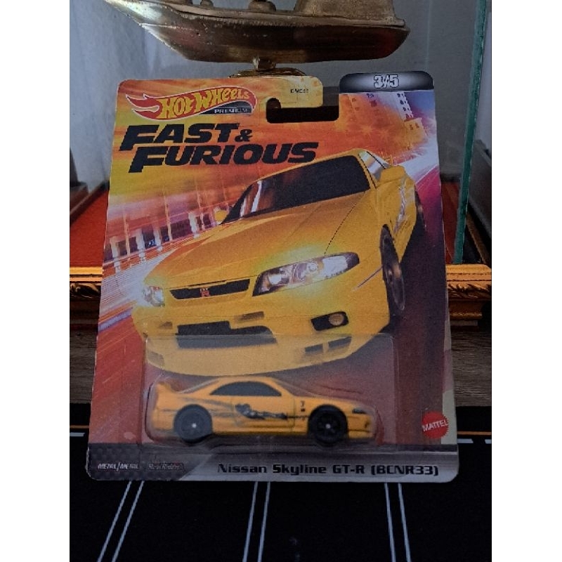 Jual Hot Wheels NISSAN SKYLINE GT R R33 Fast and Furious | Shopee Indonesia