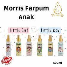 Jual Morris Parfum Anak Cewek Cowok Little Girls Body Mist Spray | Boy ...