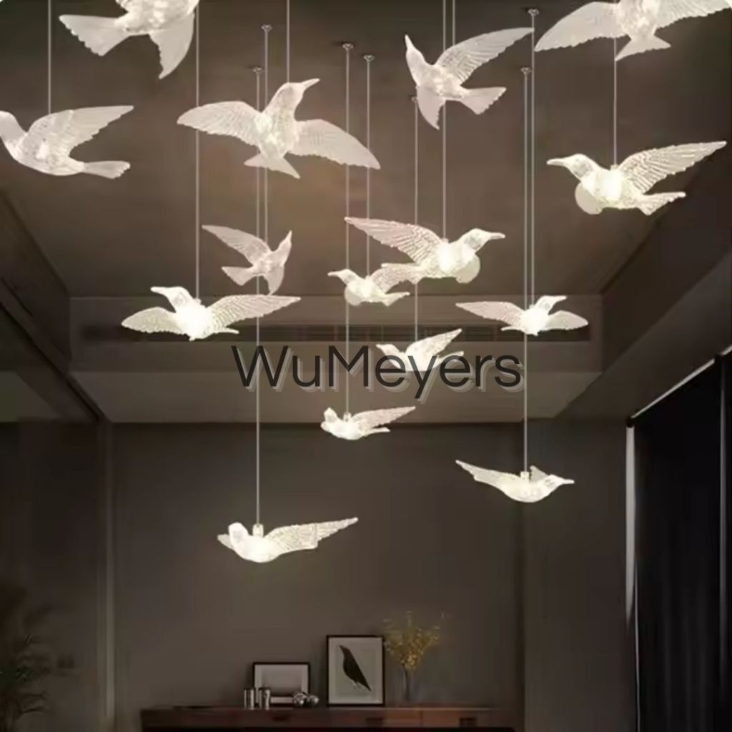 Jual WM LAMPU CHANDELIER,BURUNG,FIREWORK KEMBANG API,RUMBAI GANTUNG ...