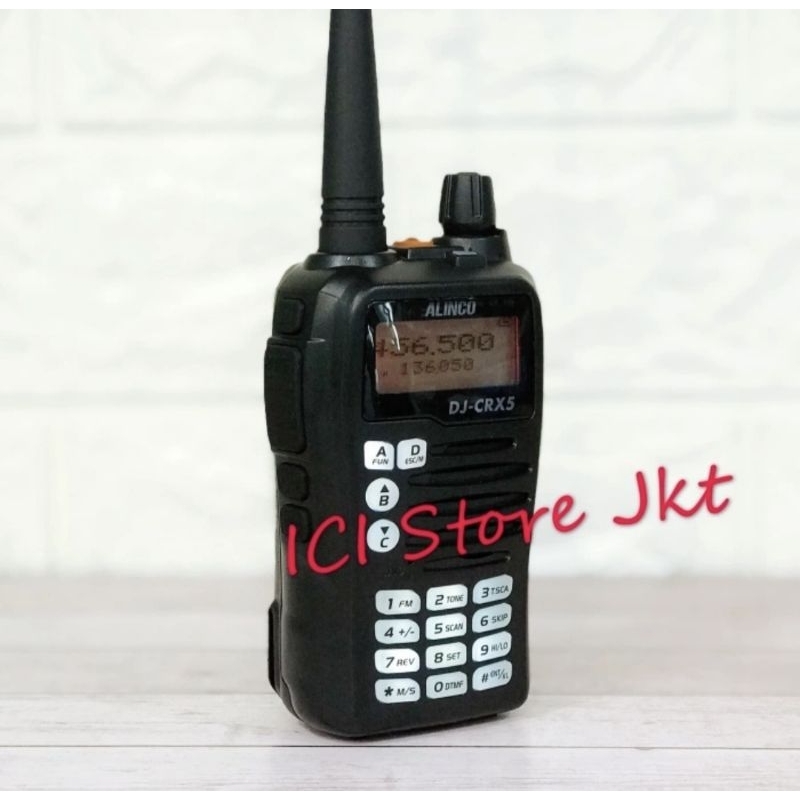 Jual HT Alinco DJ CRX 5 Dualband VHF dan UHF | Shopee Indonesia