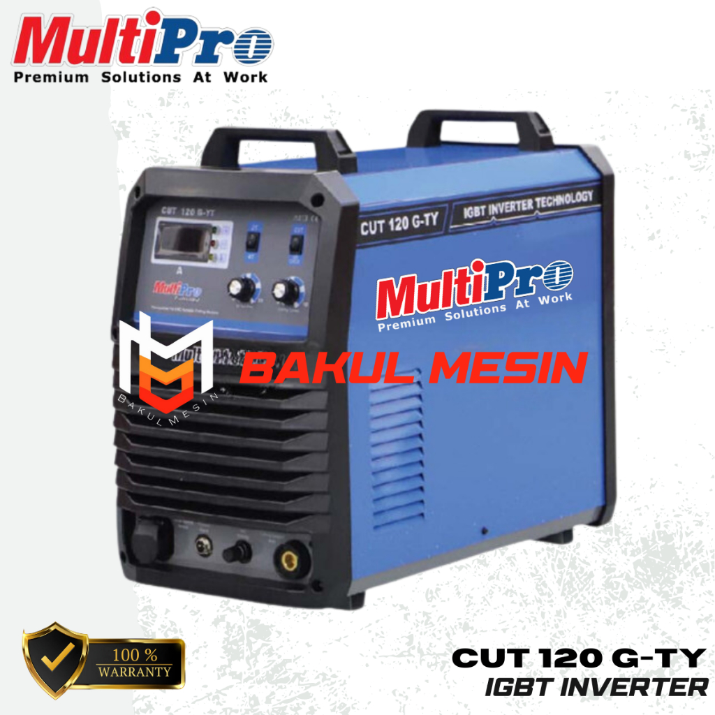 Jual MULTIPRO CUT 120 G-TY MESIN PLASMA CUTTING IGBT INVERTER CUT120G ...